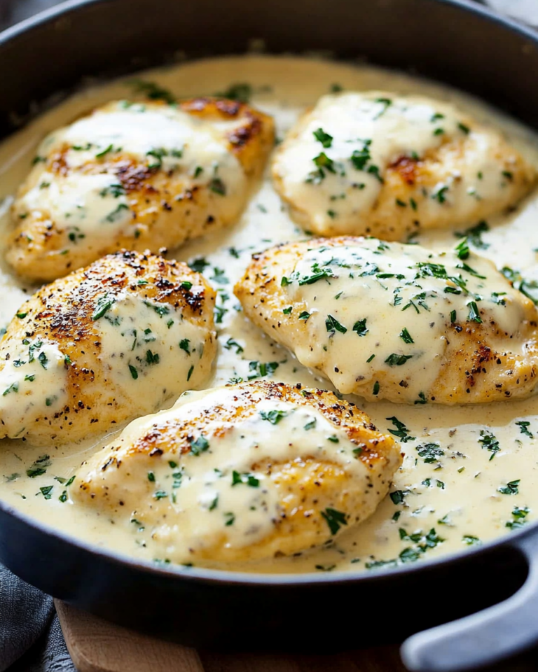Creamy Garlic Parmesan Chicken - Yummy Whisk