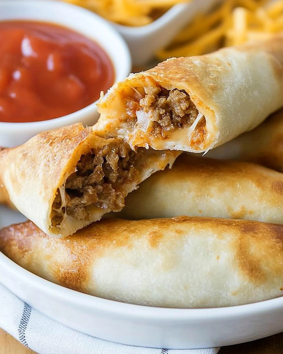Cheesy Taco Sticks - Yummy Whisk
