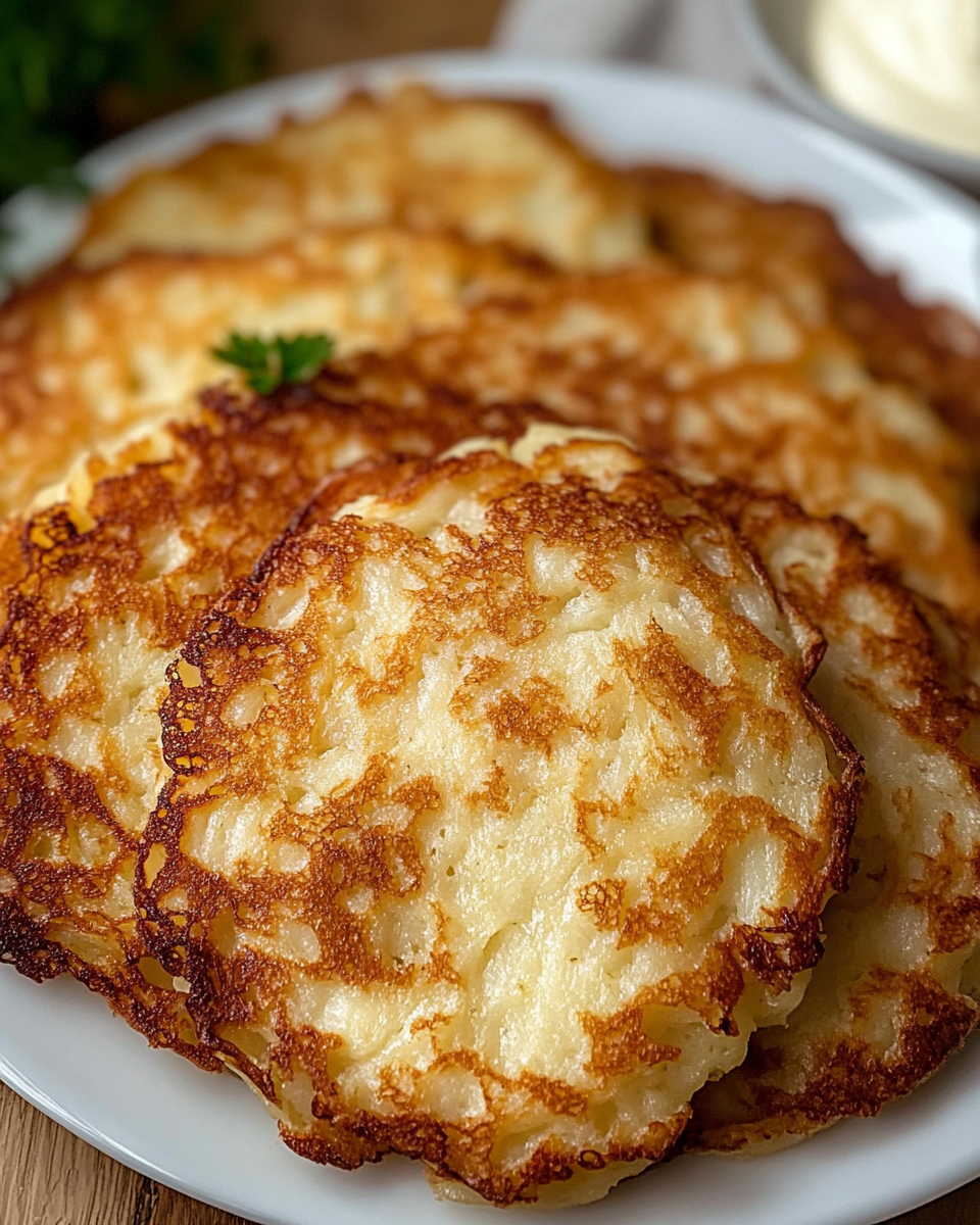 German Potato Pancakes - Yummy Whisk