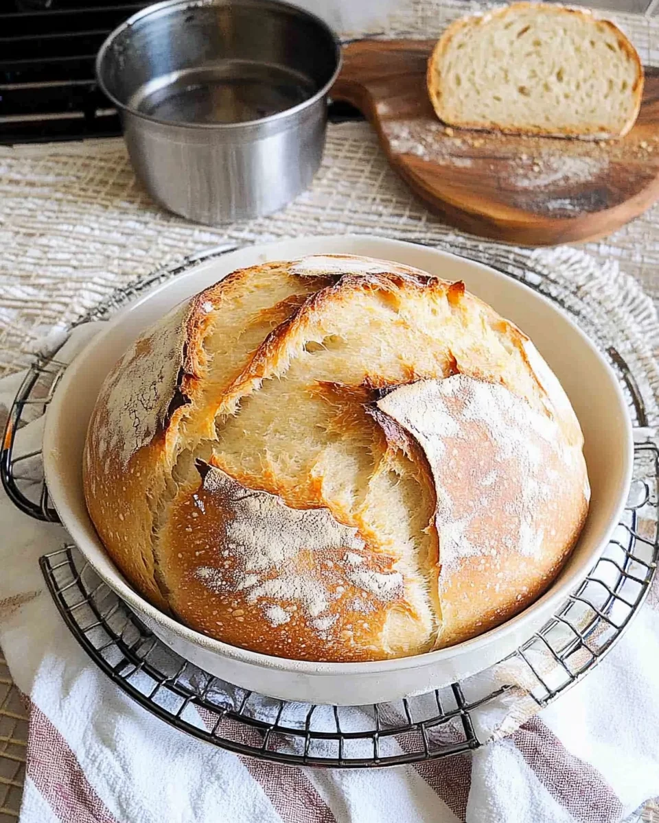 Speedy Same Day Sourdough Bread Recipe